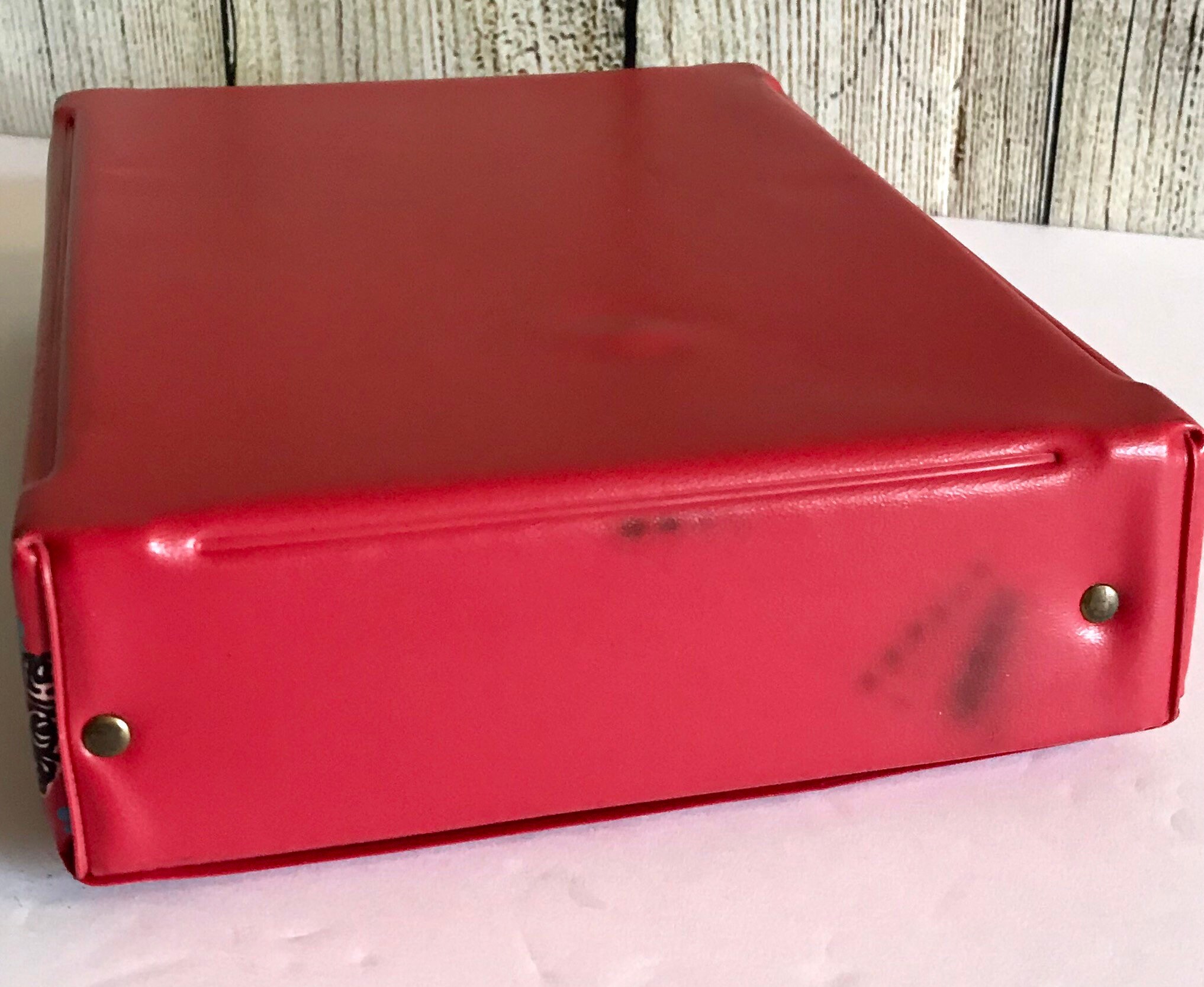 My Treasures Ponytail Teenager Keepsake Red Storage Box | Etsy