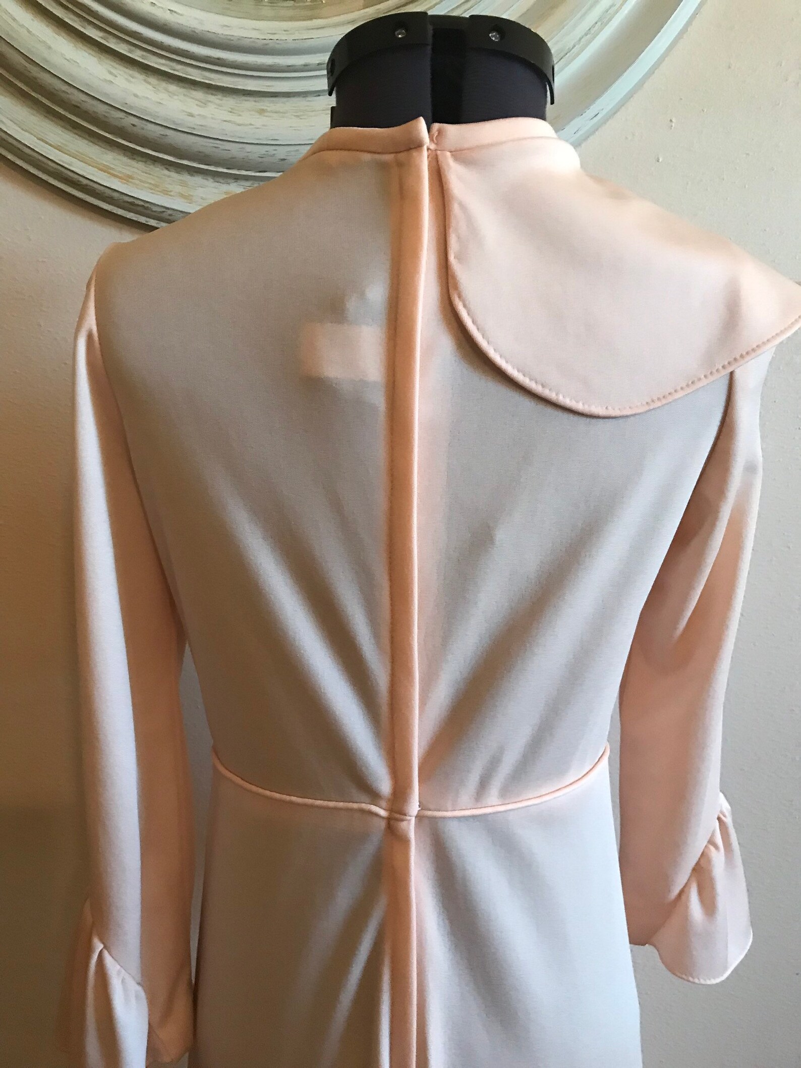 Justin Mccarty Maxi Peach Long Dress Size 10 - Etsy