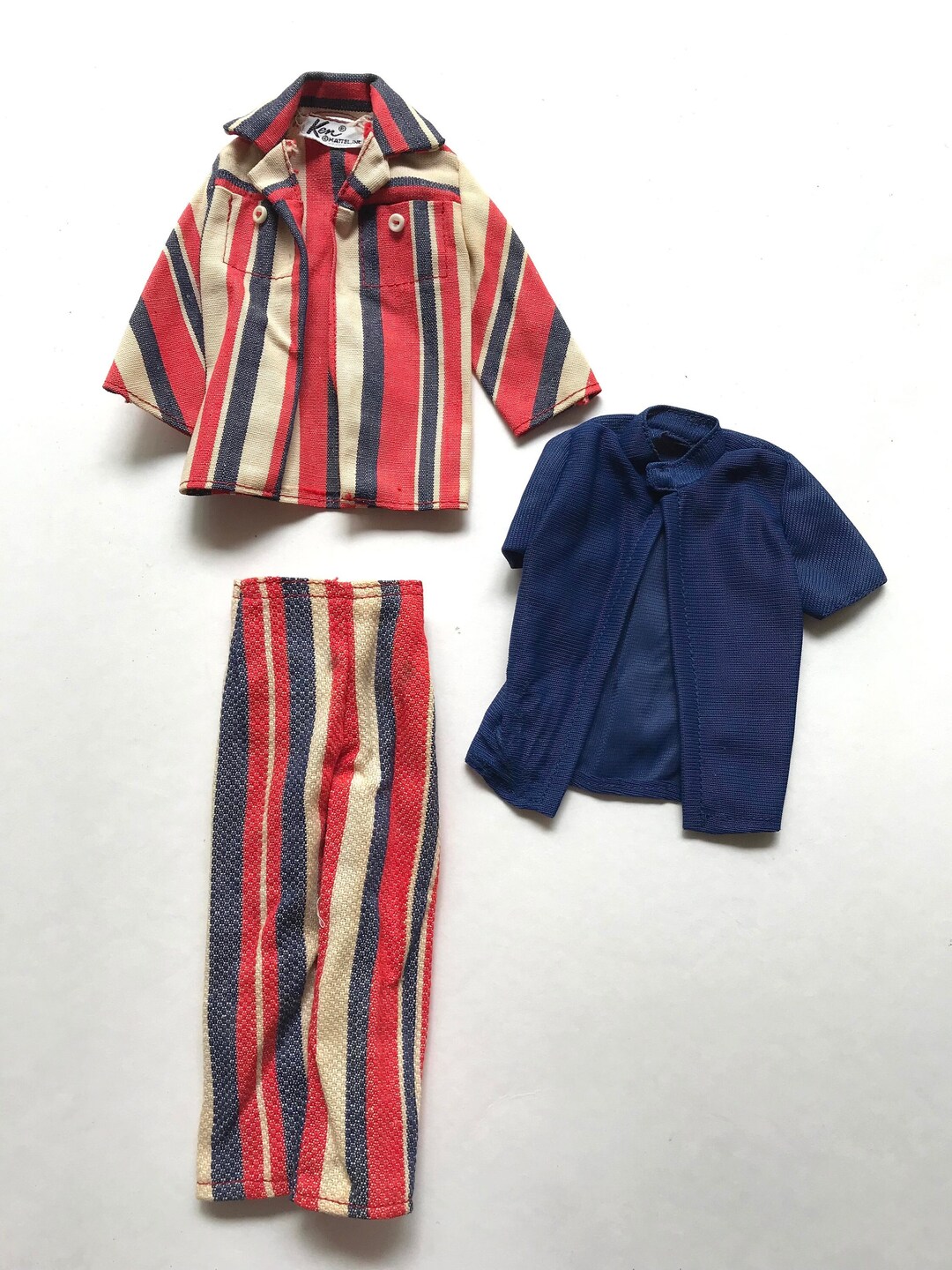 Casual Scene Ken Doll Outfit #1472 Jacket Pants Shirt - Etsy