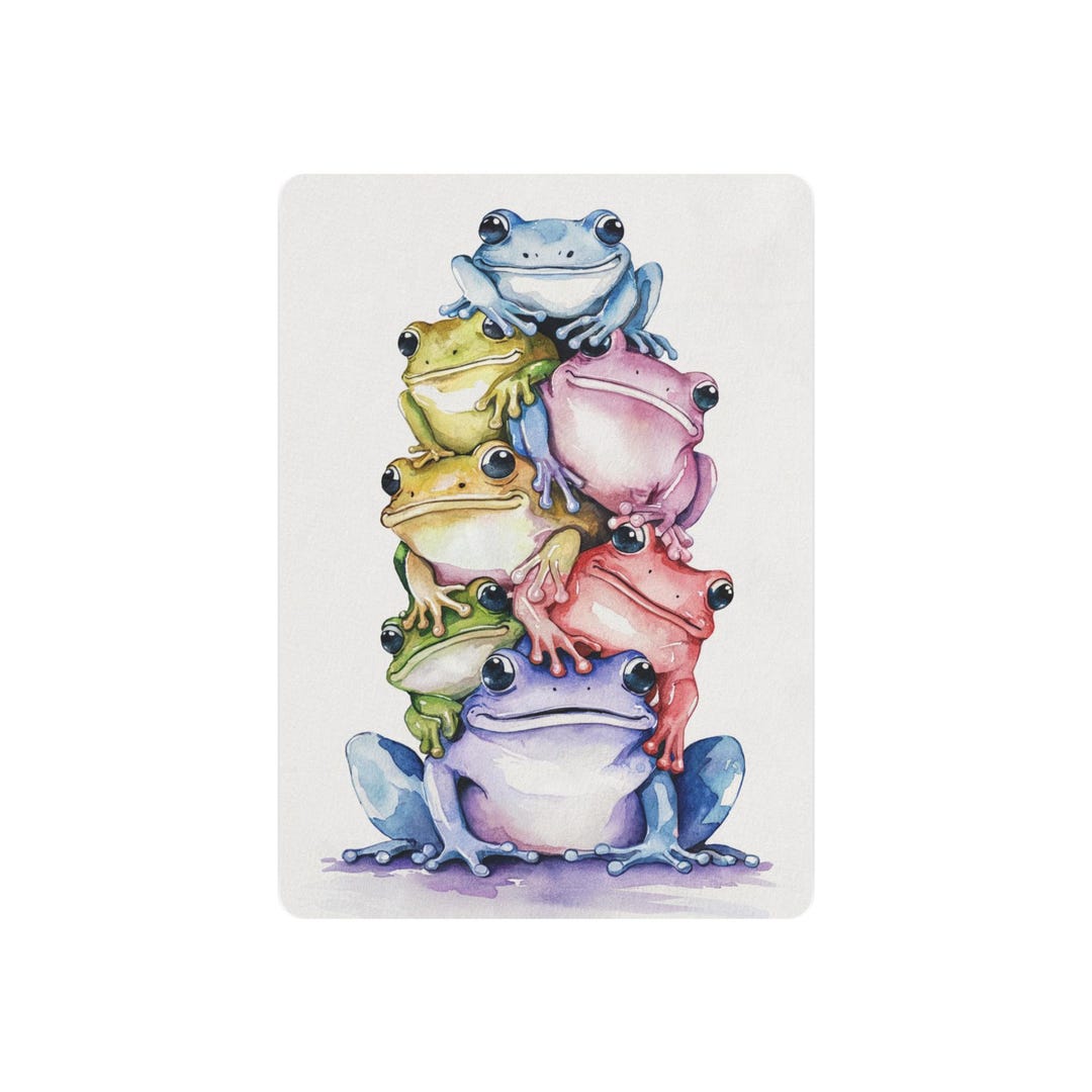 Stack of Frogs-5 X 7 Metal Art Sign - Etsy