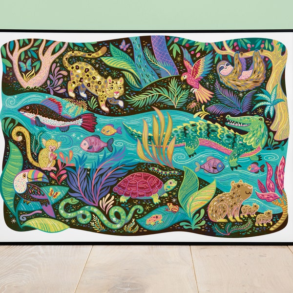 Jungle Nursery Decor - Etsy