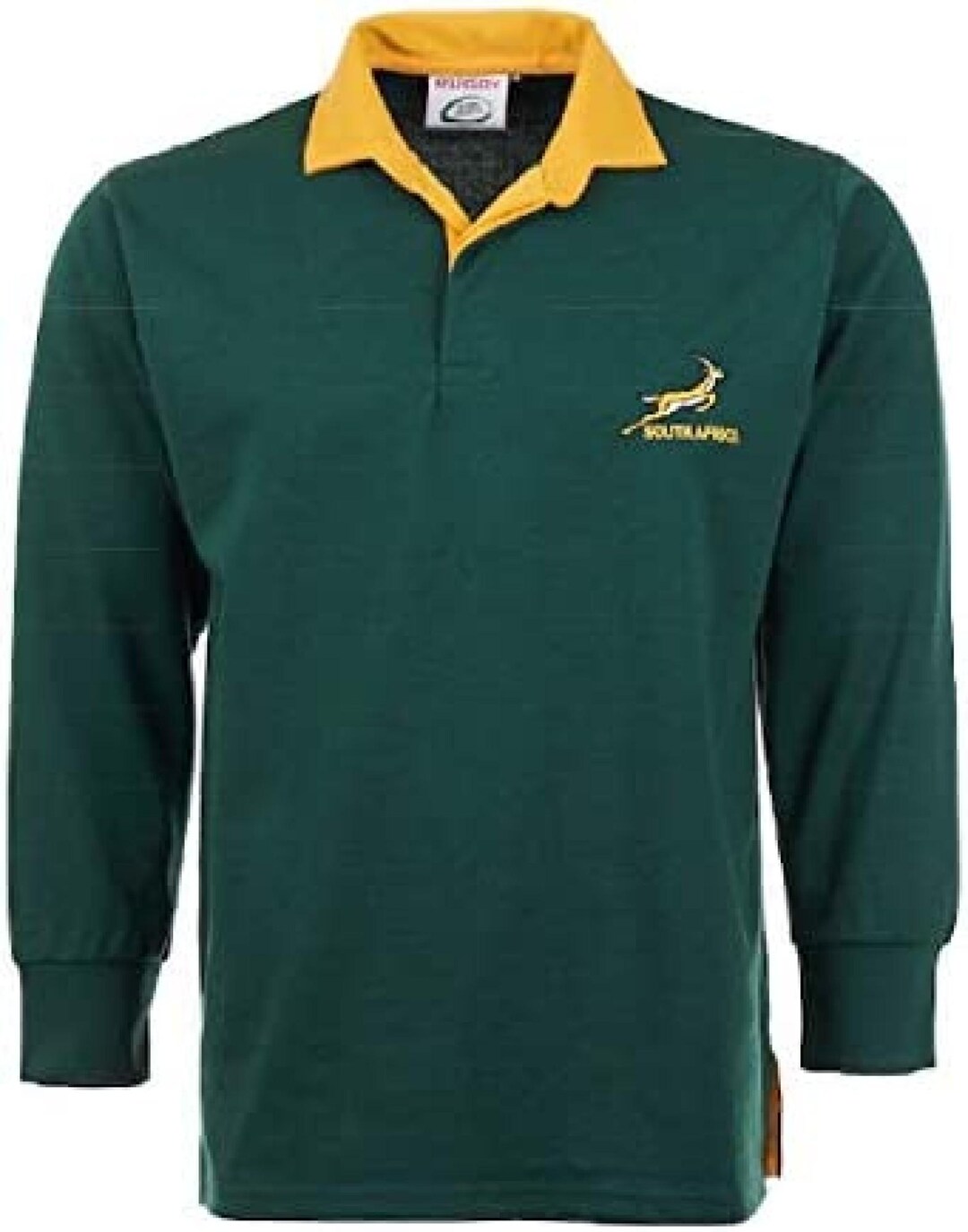Springboks Rugby Jersey Long Sleeve Men T Shirt | Classic Rugby Fan ...