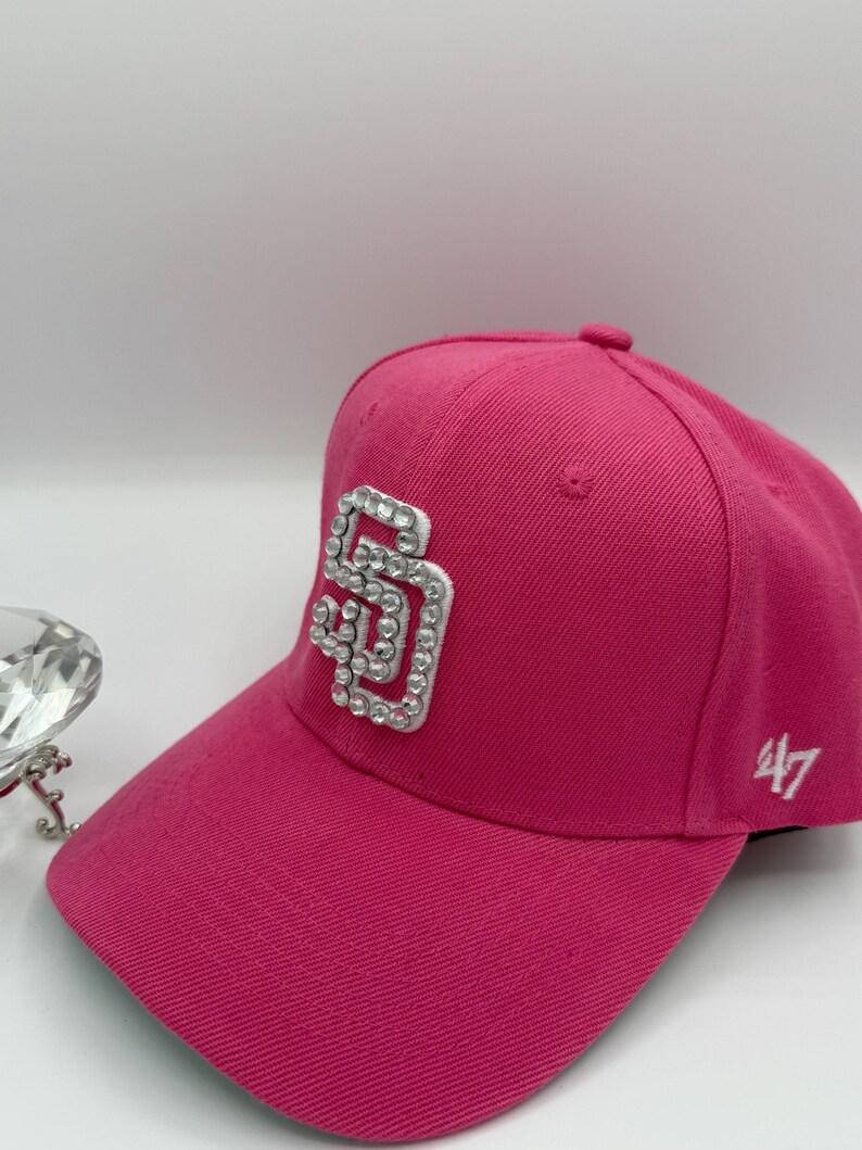 San Diego Padres Crystal Hat – MLB Bedazzled Rhinestone Cap - Etsy