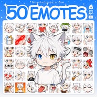 Animated Emote Chibi Tiger is Taking a Picture With His Camera ...
