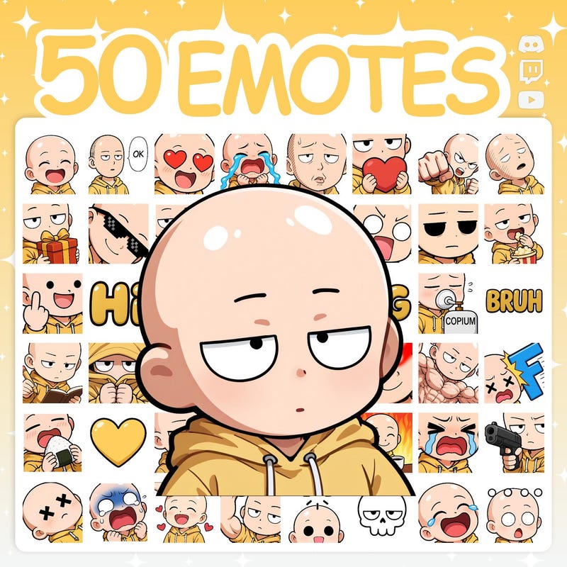 One Punch Man Anime Drawing - Etsy