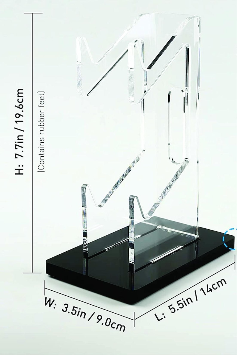 3 Tier Acrylic Controller & Headset Stand: Gaming Accessories (digital ...