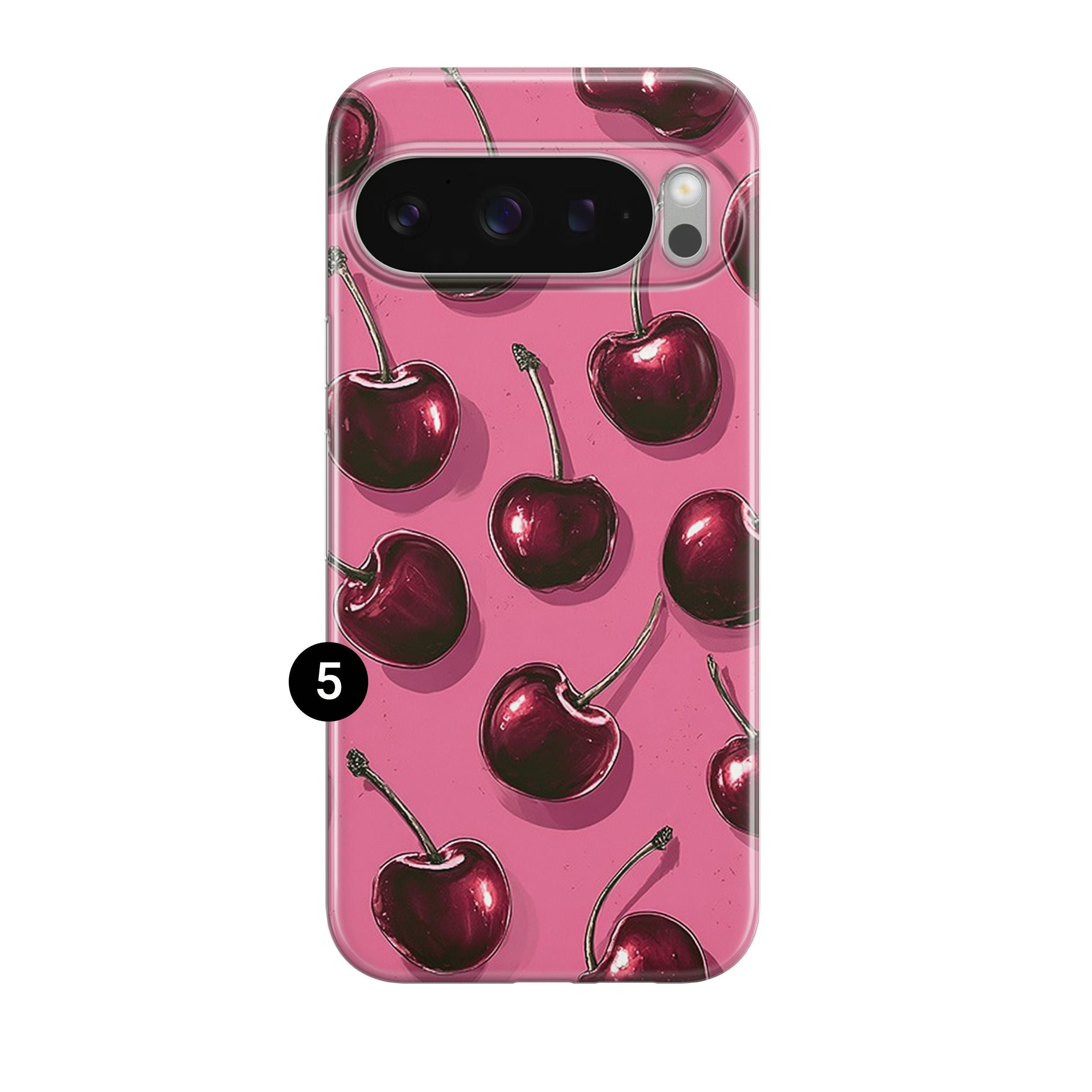 Sakura Cherry Phone Case for Google Pixel 10, 9A, 8A, 7A, 6A Samsung ...
