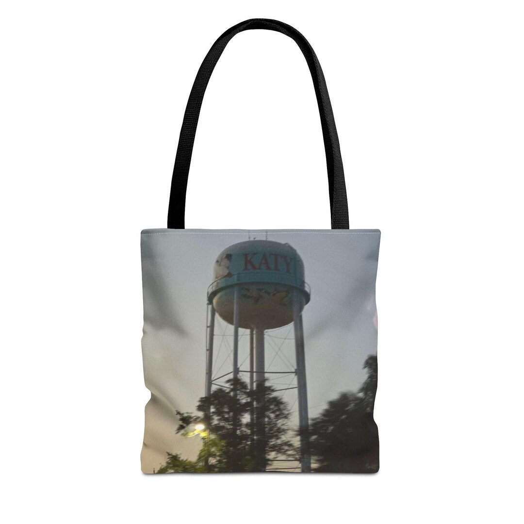 Katy Water Tower Tote Bag, Cityscape Tote, Travel Bag, Shopping Bag ...