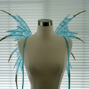 Fairy Wings-iridescent Turquoise Adult Size 32 X - Etsy UK