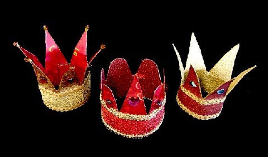 Queen & Princess Crowns, Tiaras for Dolls and Cake Toppers Pick One of ...