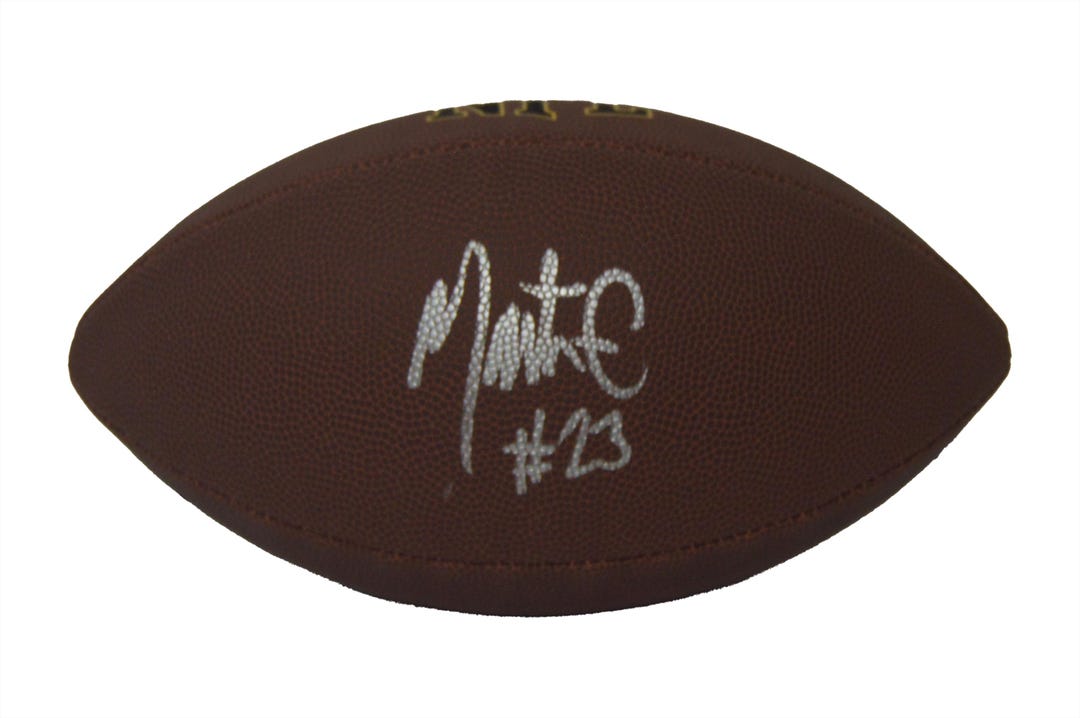 Martin Emerson Jr Autographed Football - Etsy