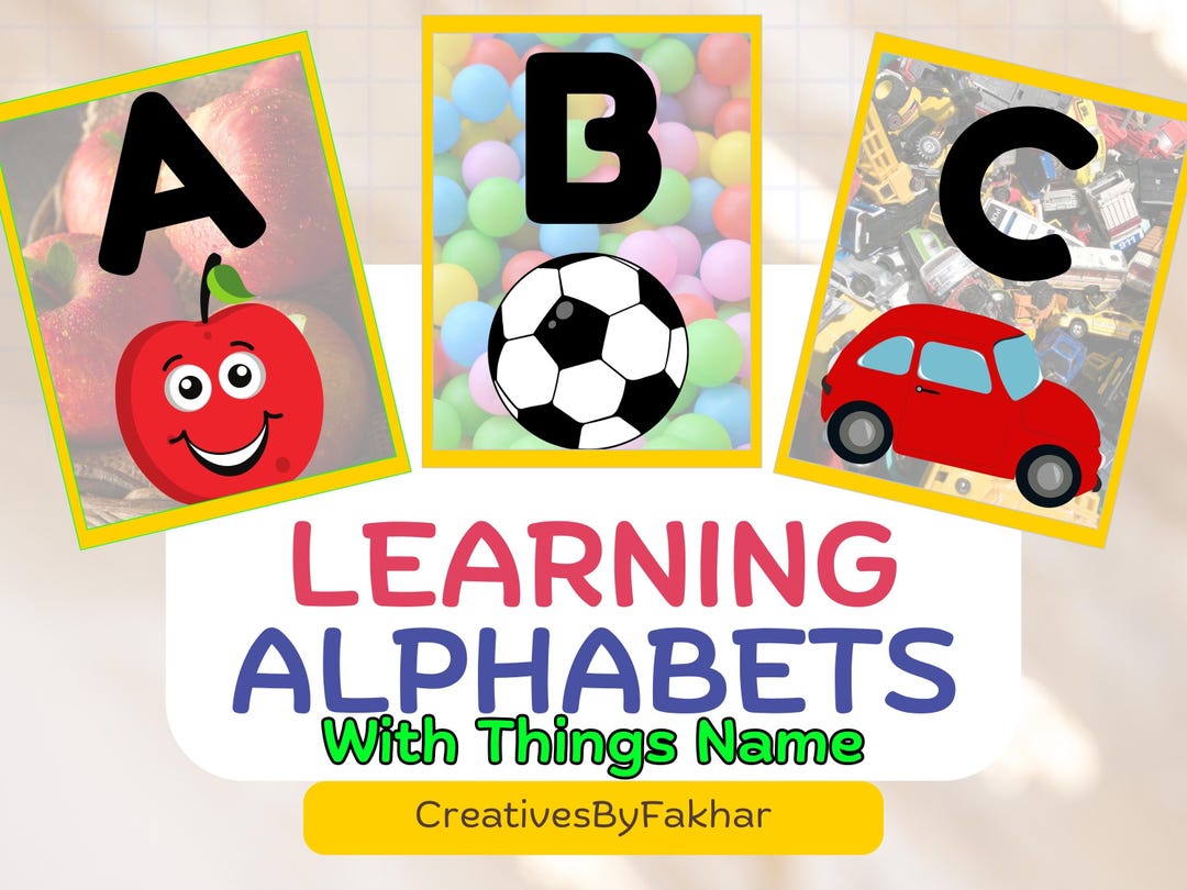 ABC Flash Cards Printable for Kids – Alphabet Wall Art for Homeschool ...