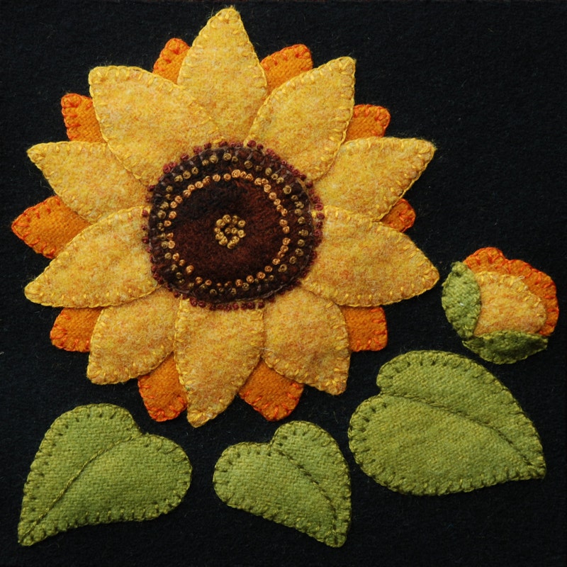 Wool Flowers - Etsy