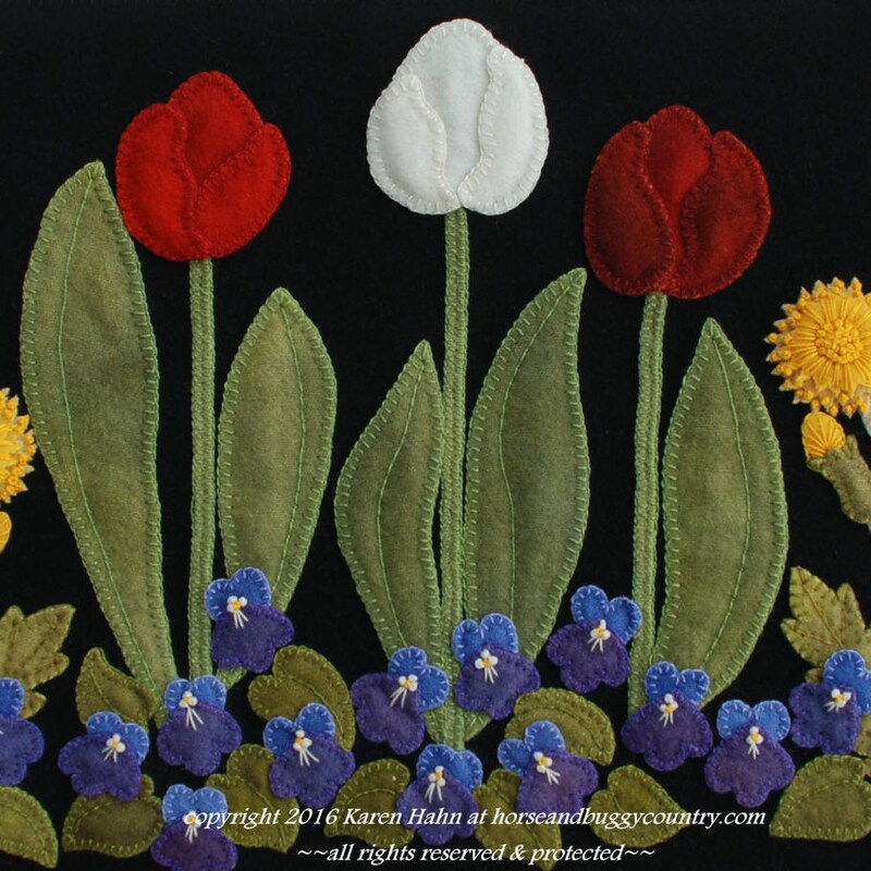 Felt Applique Pattern - Etsy