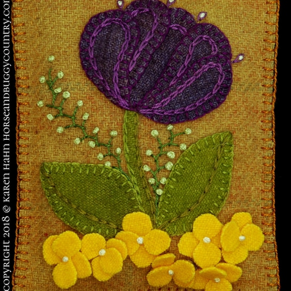 Wool Applique Kits - Etsy