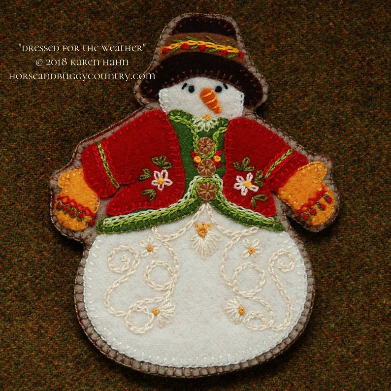 Wool Applique Pattern Kit Embroidery Christmas ALL 13 - Etsy