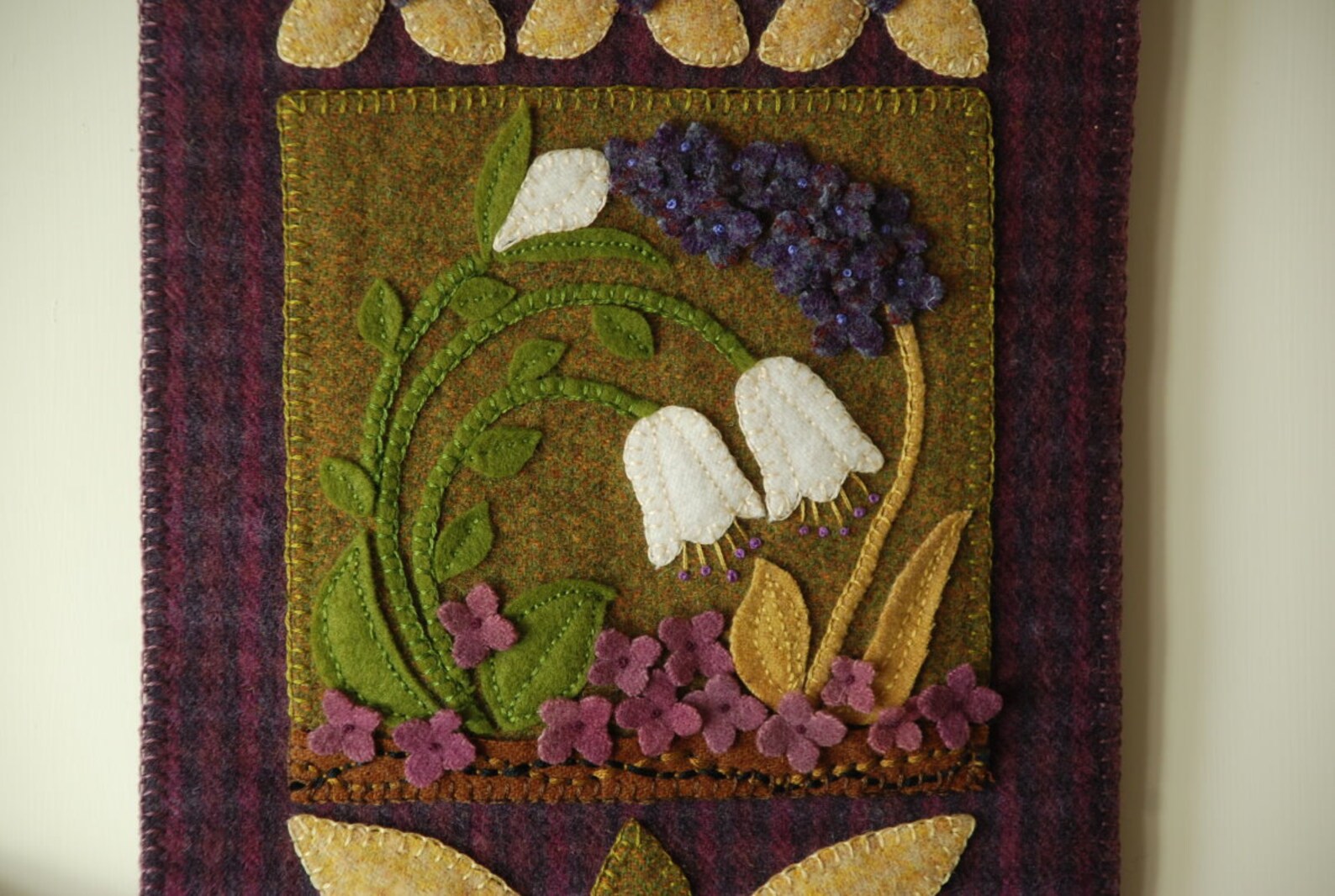 Wool Applique PATTERN woodland Spring 13 X - Etsy Canada