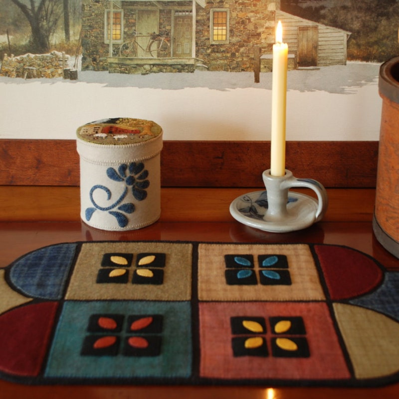 Primitive Applique - Etsy