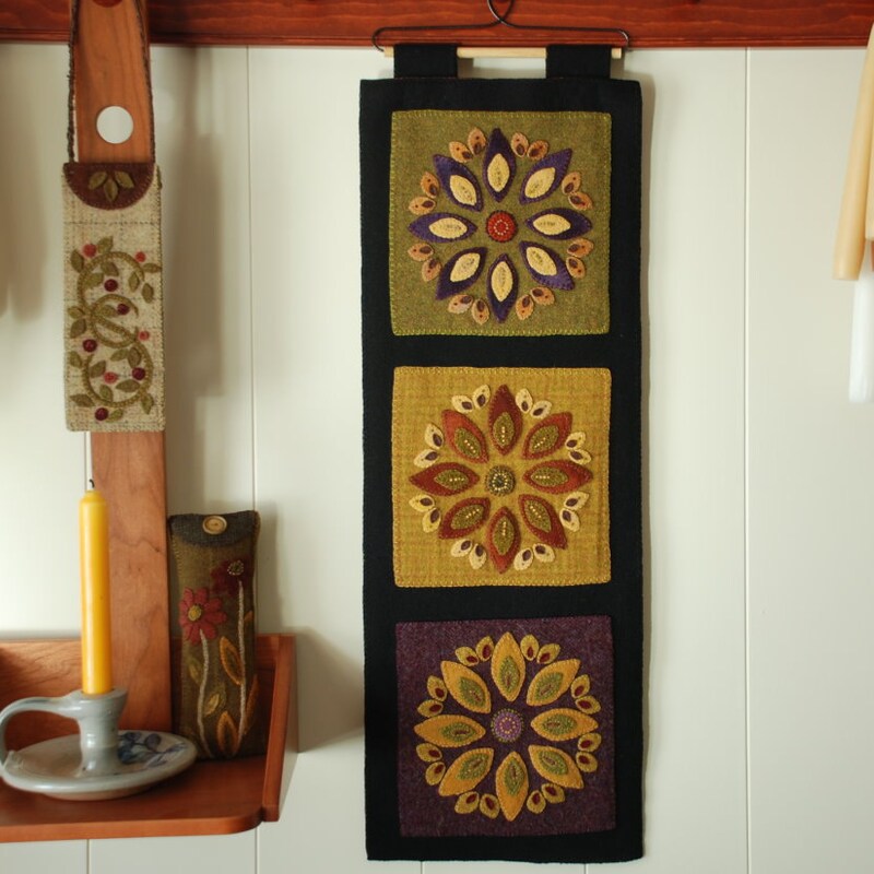 Wool Folk Wall Hanging - Etsy