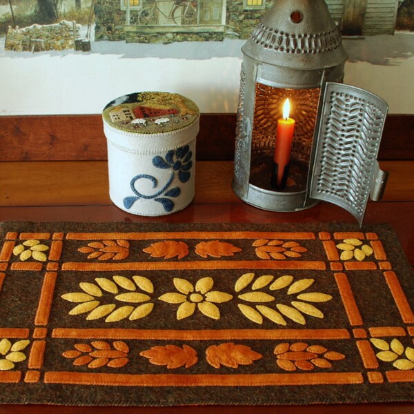 Penny Rug Pattern - Etsy