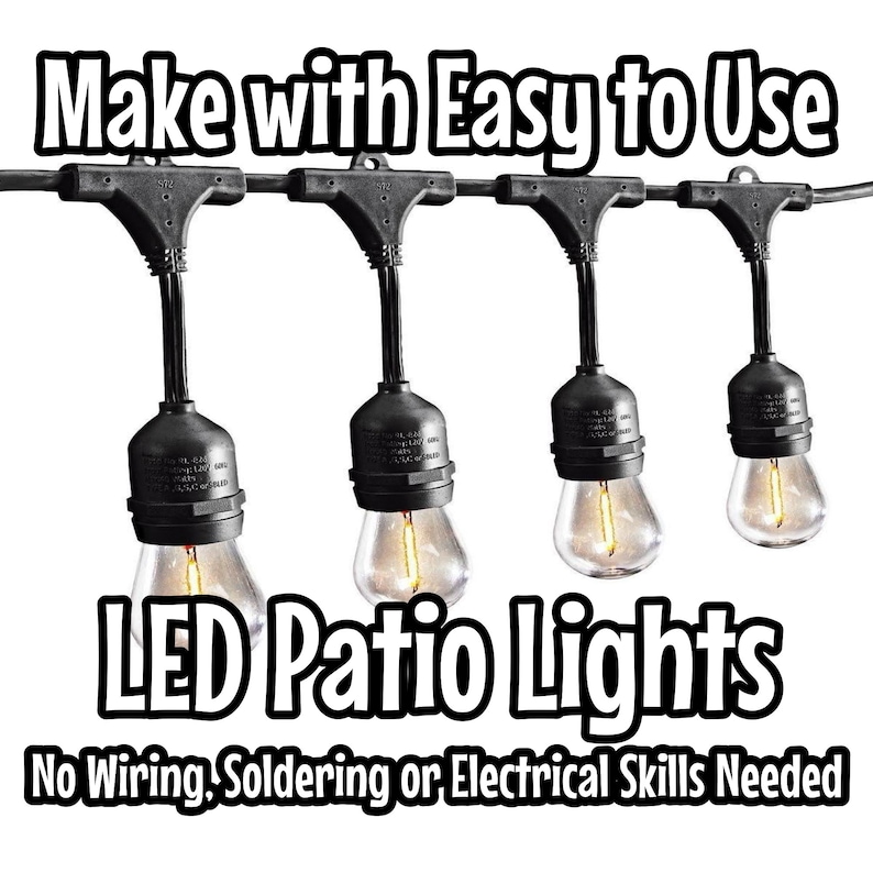 DIY XL Oversized Xmas Holiday Lights - 3D Printed - Download Files - Etsy