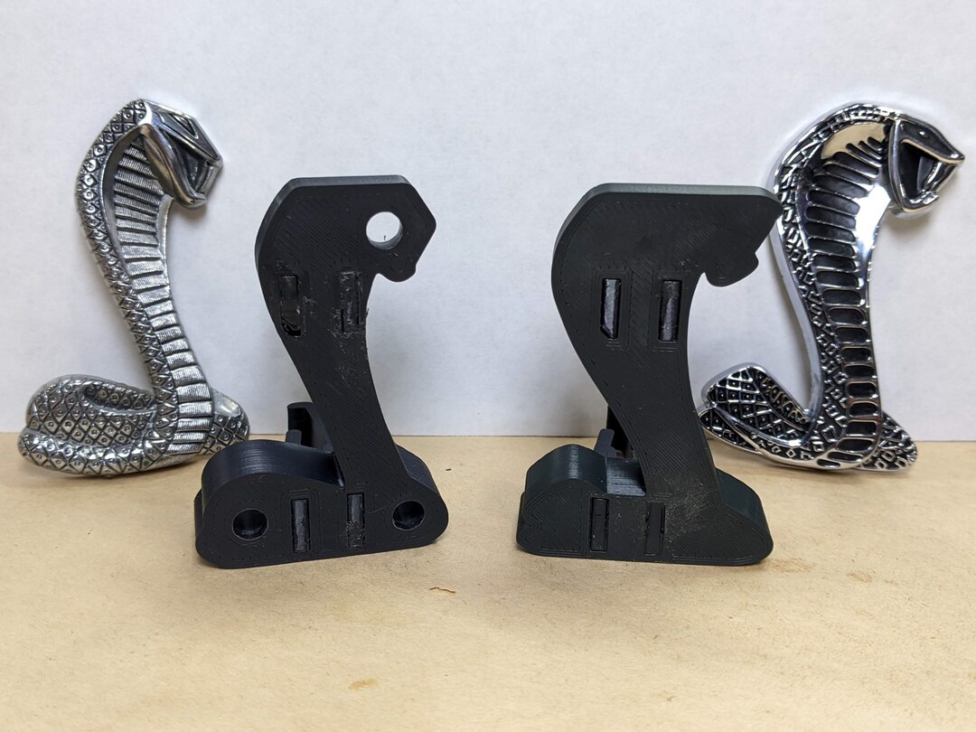 Mustang II Grill Snake/cobra Emblem Mount Bracket - Replacement - 1975 ...