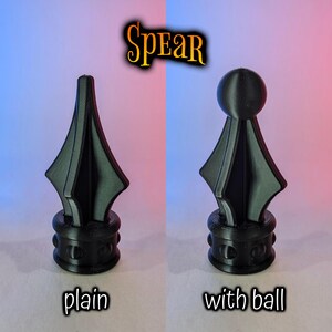 Haunted Graveyard Traditional Fence Finials - DIY Spooky Fun Halloween ...