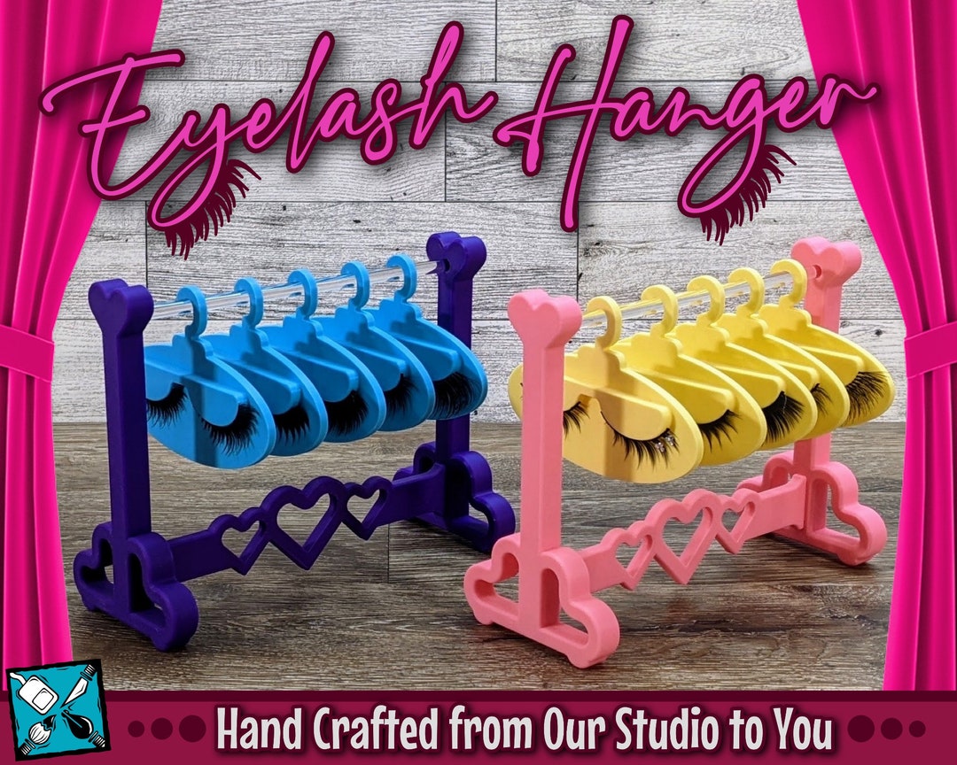 Eyelash Hanger Storage Rack / Holder - Faux / Falsies Lashes Stand ...