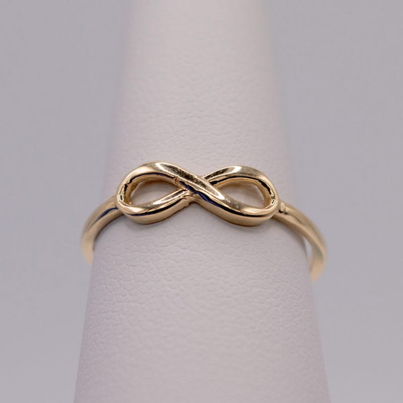 Infinity Symbol Ring - Etsy