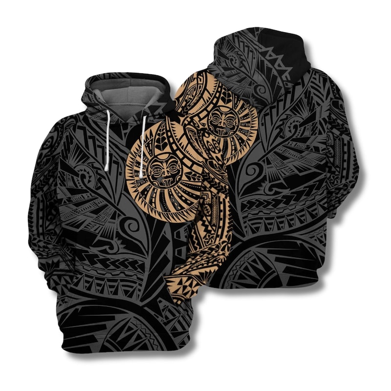 Polynesian Art Hoodies - Etsy