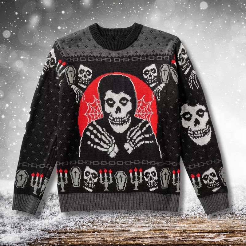 Skeleton Knit Sweater - Etsy