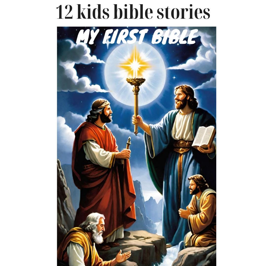 My First Bible Stories – A Beautifully Illustrated Ebook for Kids Ages ...