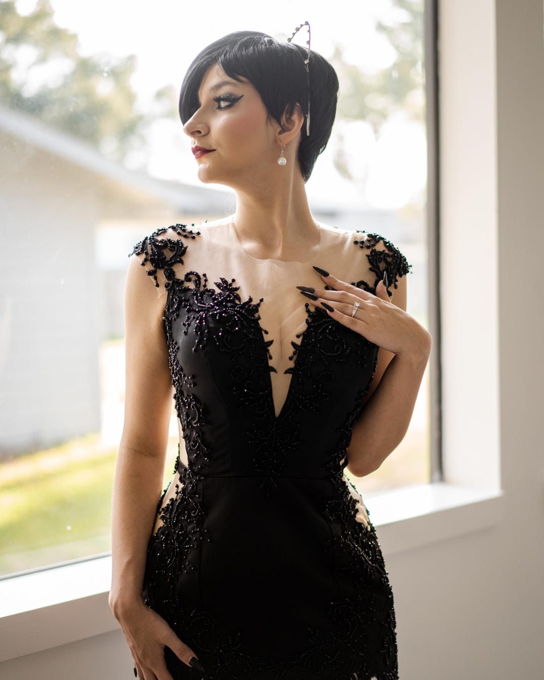 Catwoman Wedding Half Cosplay Print - Etsy