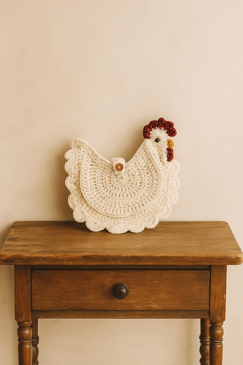 Crochet Chicken Bag Pattern, Beginner-friendly DIY Toy (PDF Pattern ...