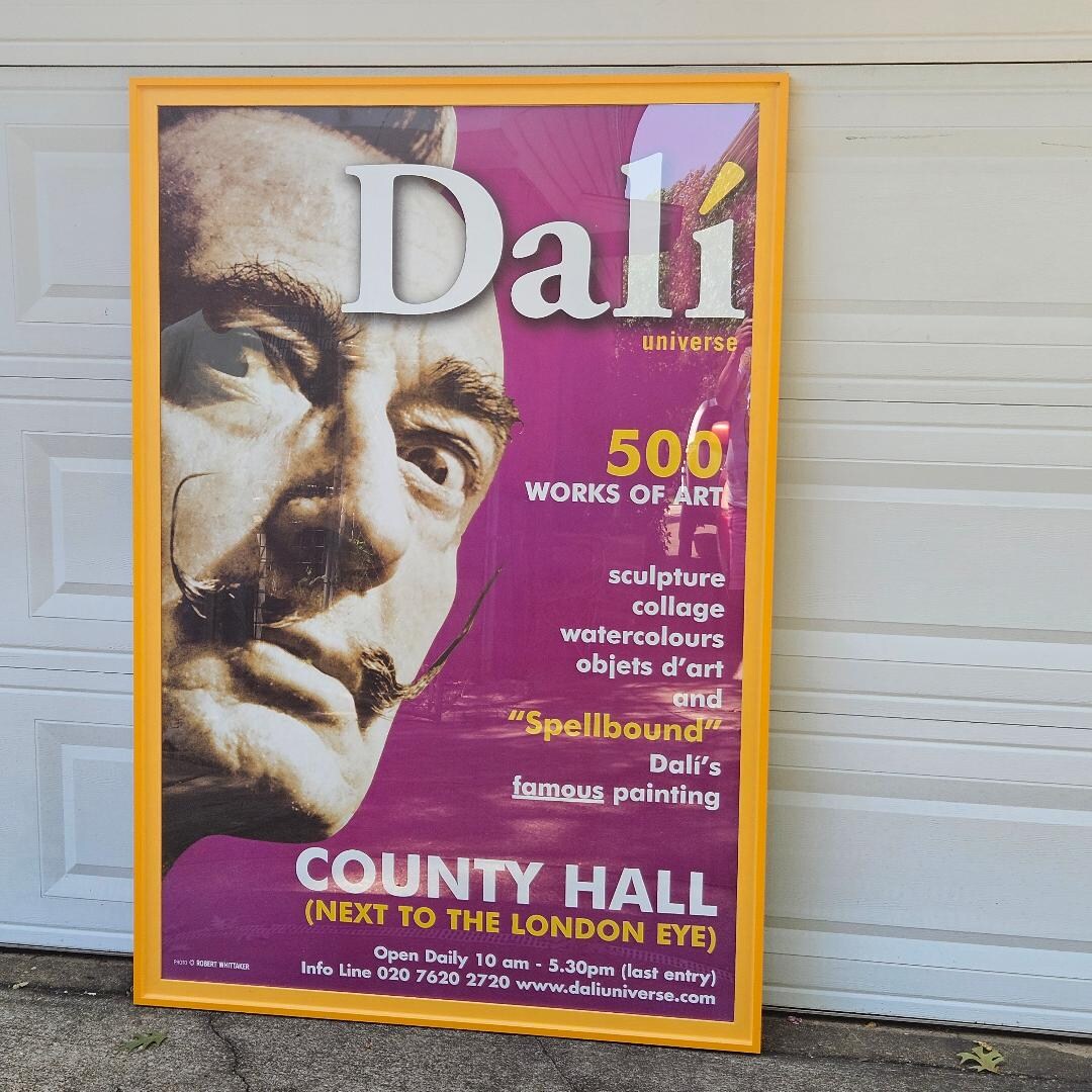Salvador Dali - Rare Dali University London Exhibition GIANT Event ...