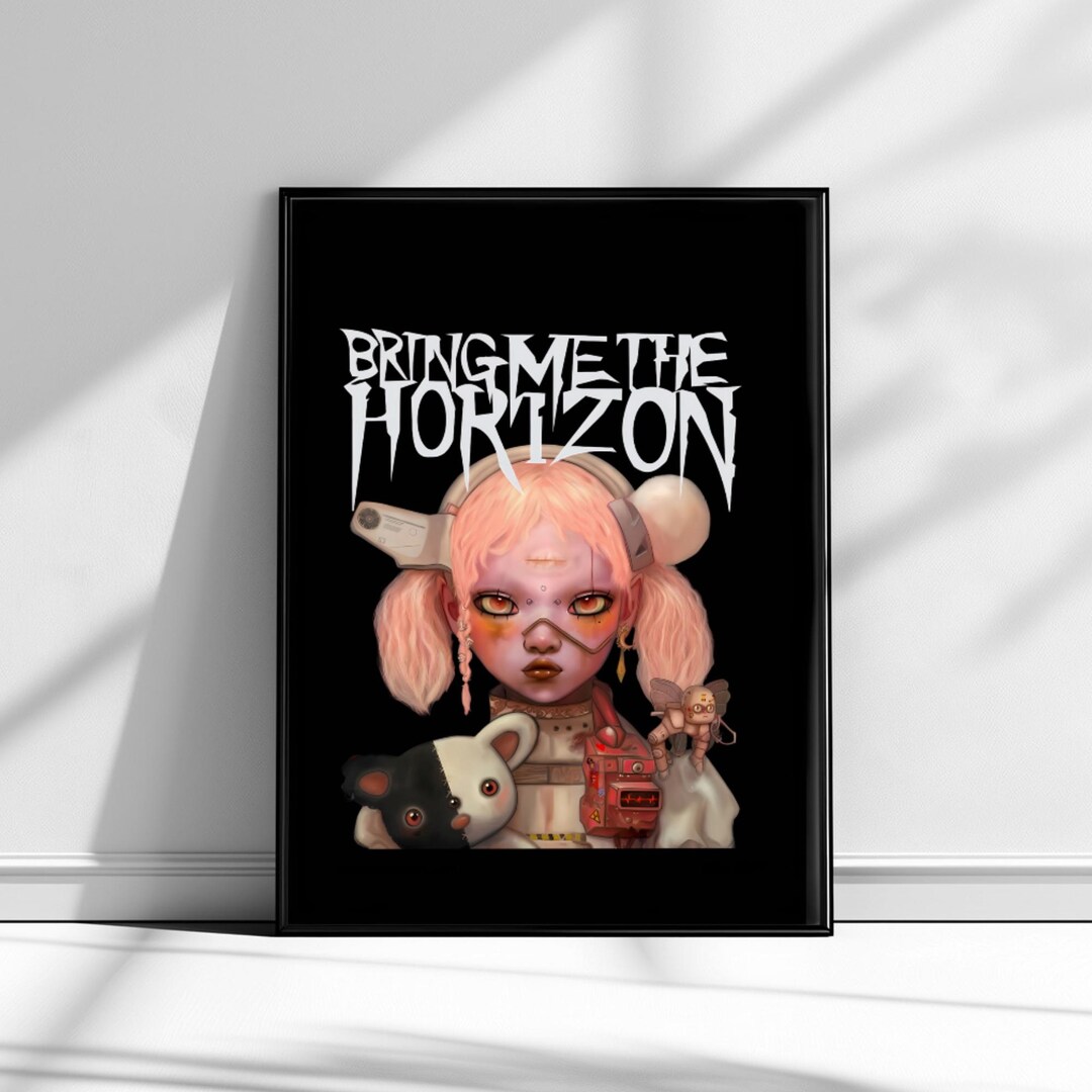 Bring Me Satin Poster | BMTH Wall Art Print | Sempiternal Album ...