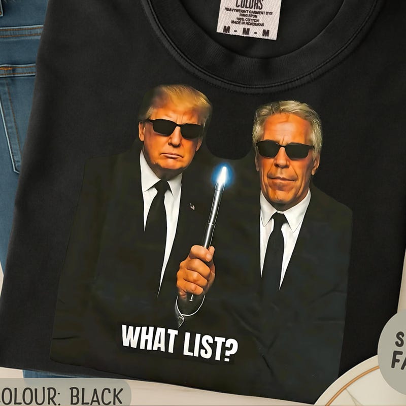 Trump Epstein T Shirt - Etsy