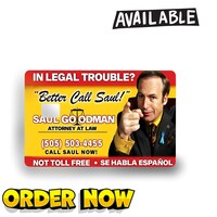 Better Call Saul - NAMAST3 License Plate Sticker - Etsy