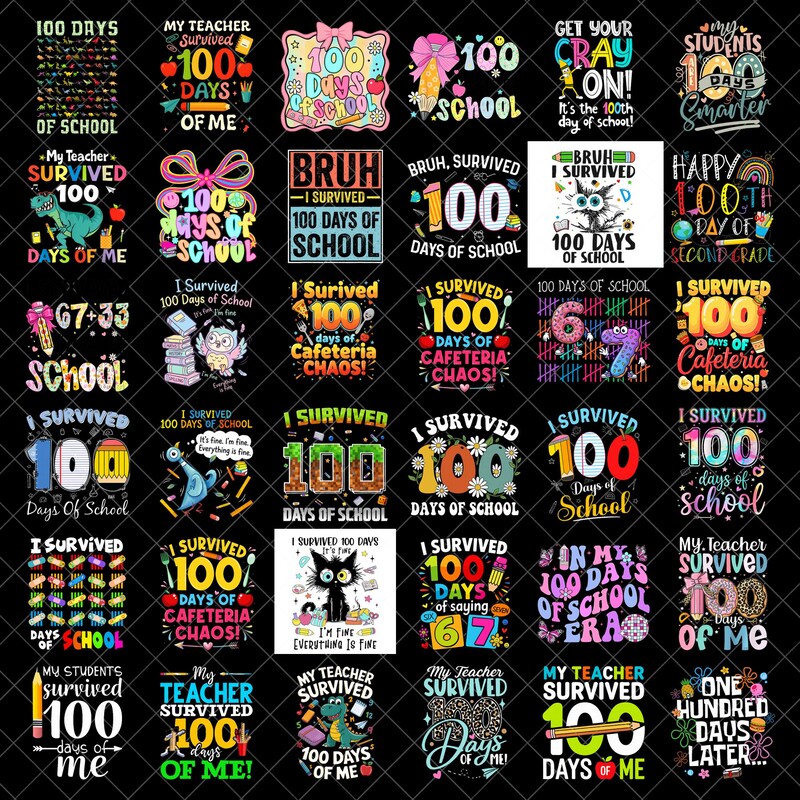 67 Days of School Sticker - Etsy