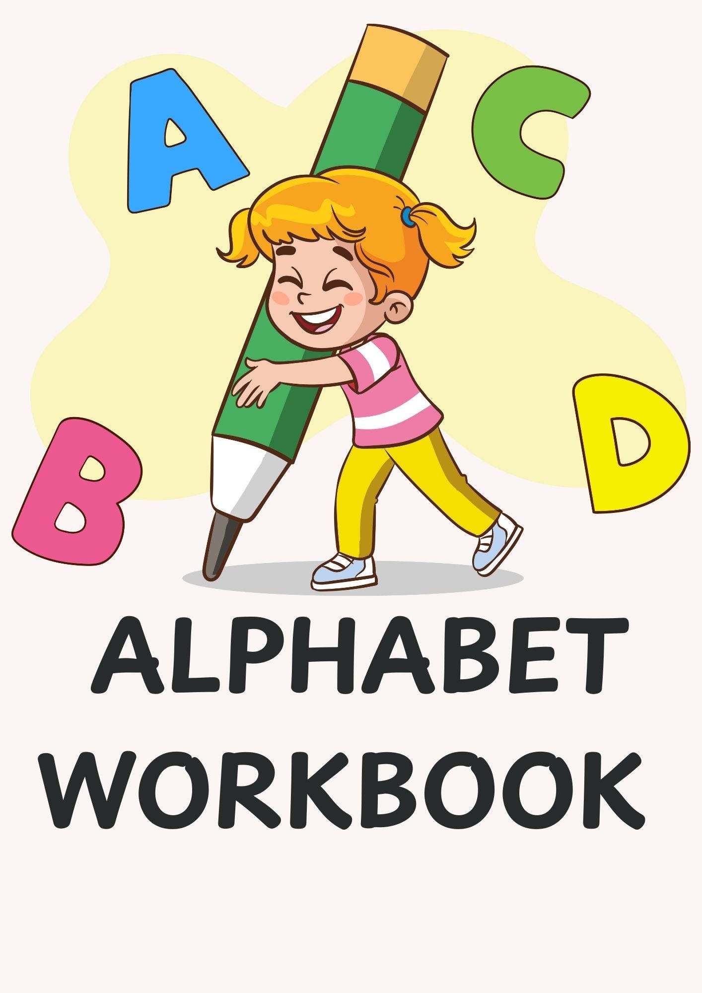 Alphabet Workbook - Etsy