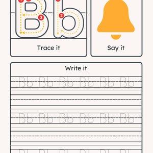 Alphabet Workbook - Etsy