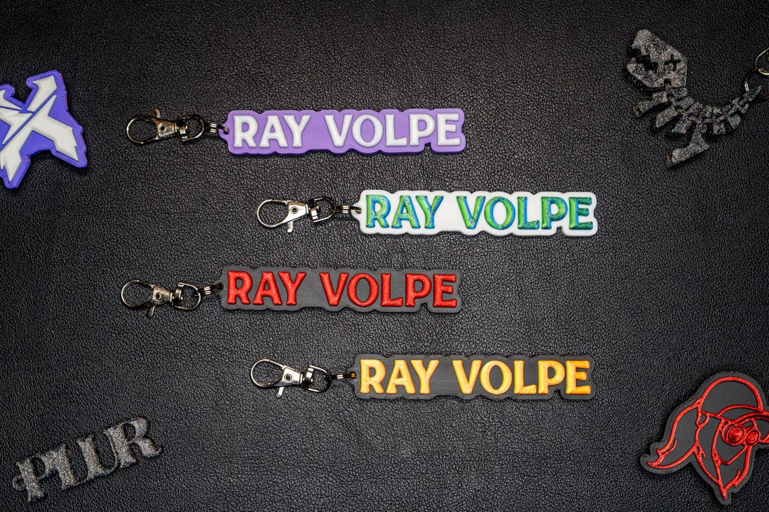 Ray Volpe Keychain - Etsy