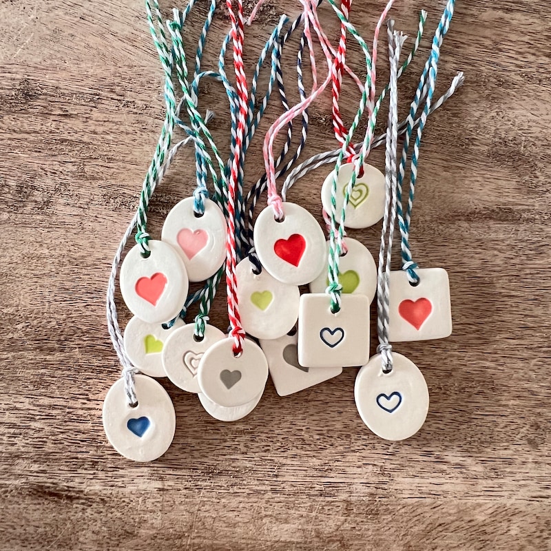 Ceramic Wrapping Tag - Etsy