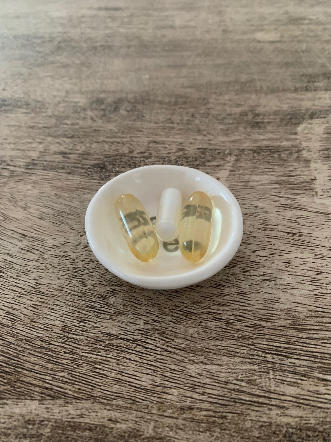 Pill dish vitamin dish mini trinket dish | Etsy