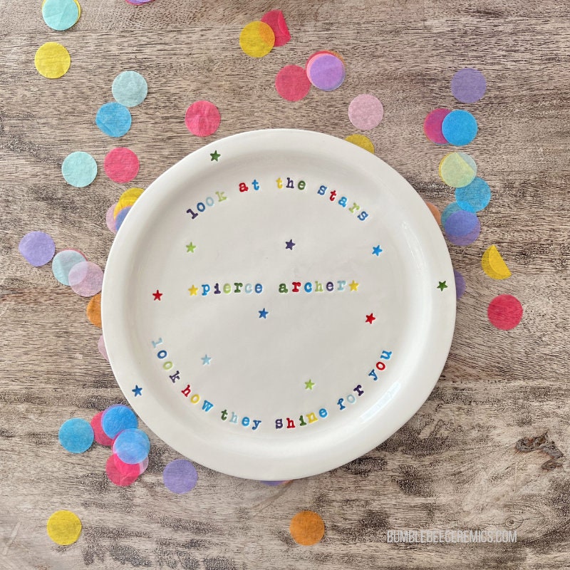 Birthday Plate - Etsy