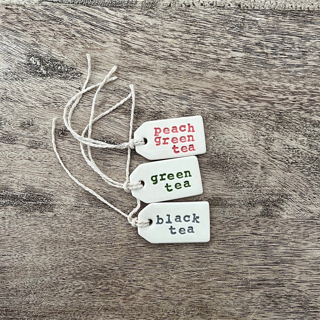 Custom Ceramic Labels for Storage and Organization - Etsy