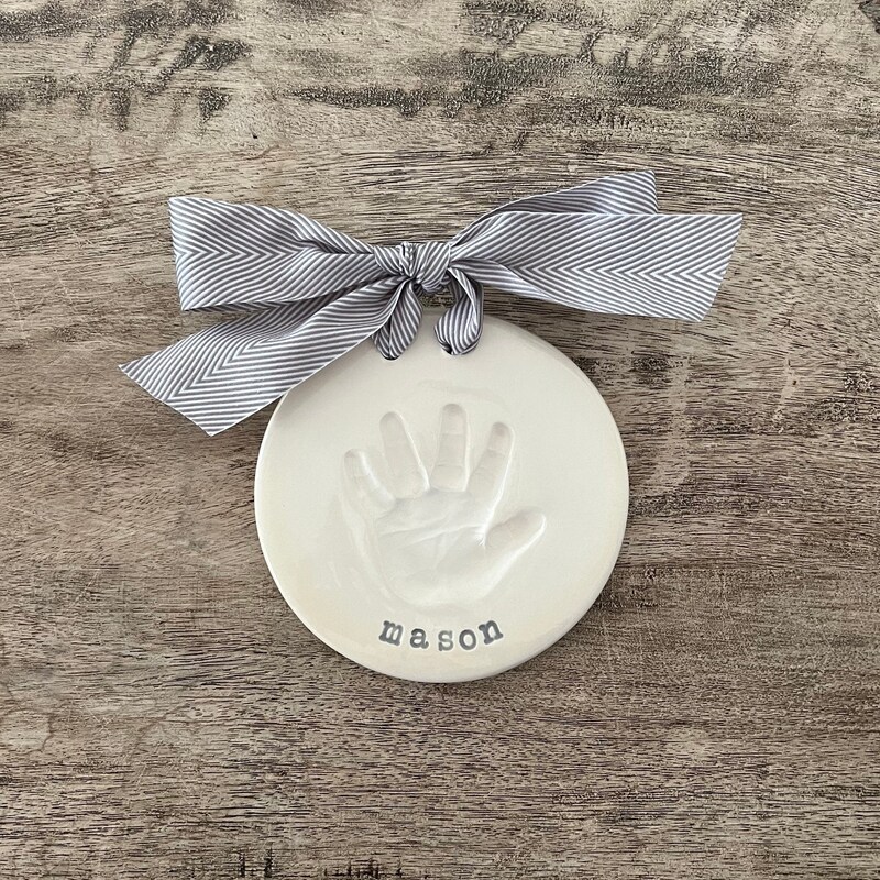 Handprints in Clay - Etsy