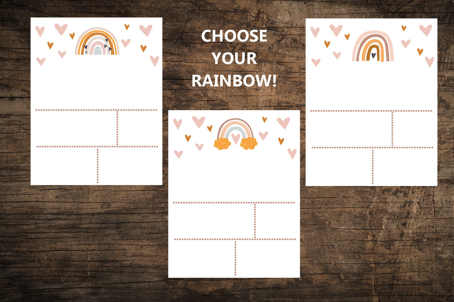 Boho Rainbow School Sign, Last Day School Girl Sign, Editable Printable ...