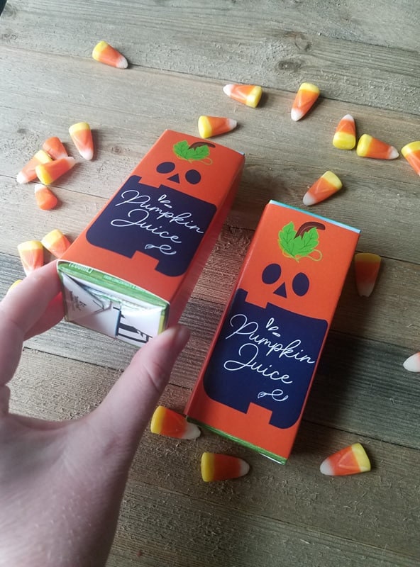 Halloween Juice Box Labels, Printable Monster Juice Box Covers ...