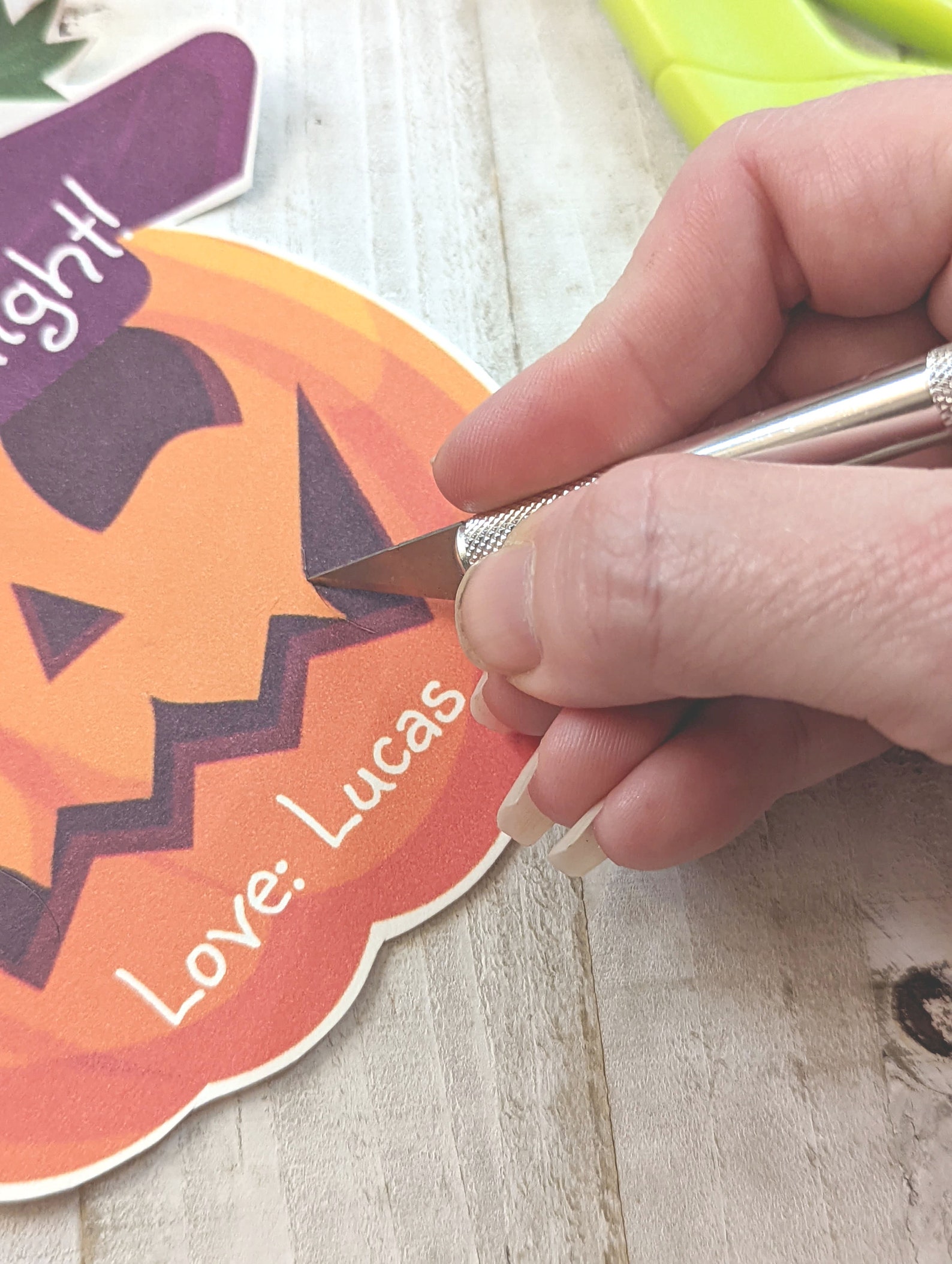 Halloween Glow Stick Printable Cards Halloween Printable - Etsy